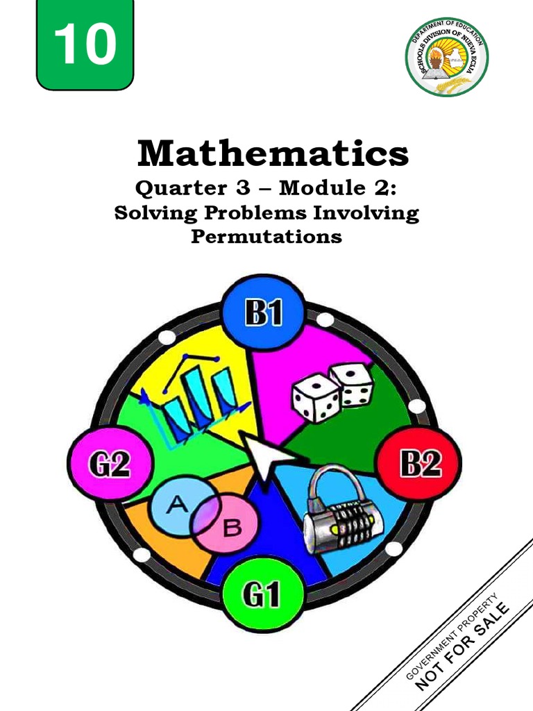 Mathematics: Quarter 3 - Module 2 | PDF | Permutation | Learning