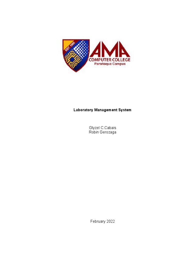 Hospital Laboratory Management System | PDF | Patient | Hospital