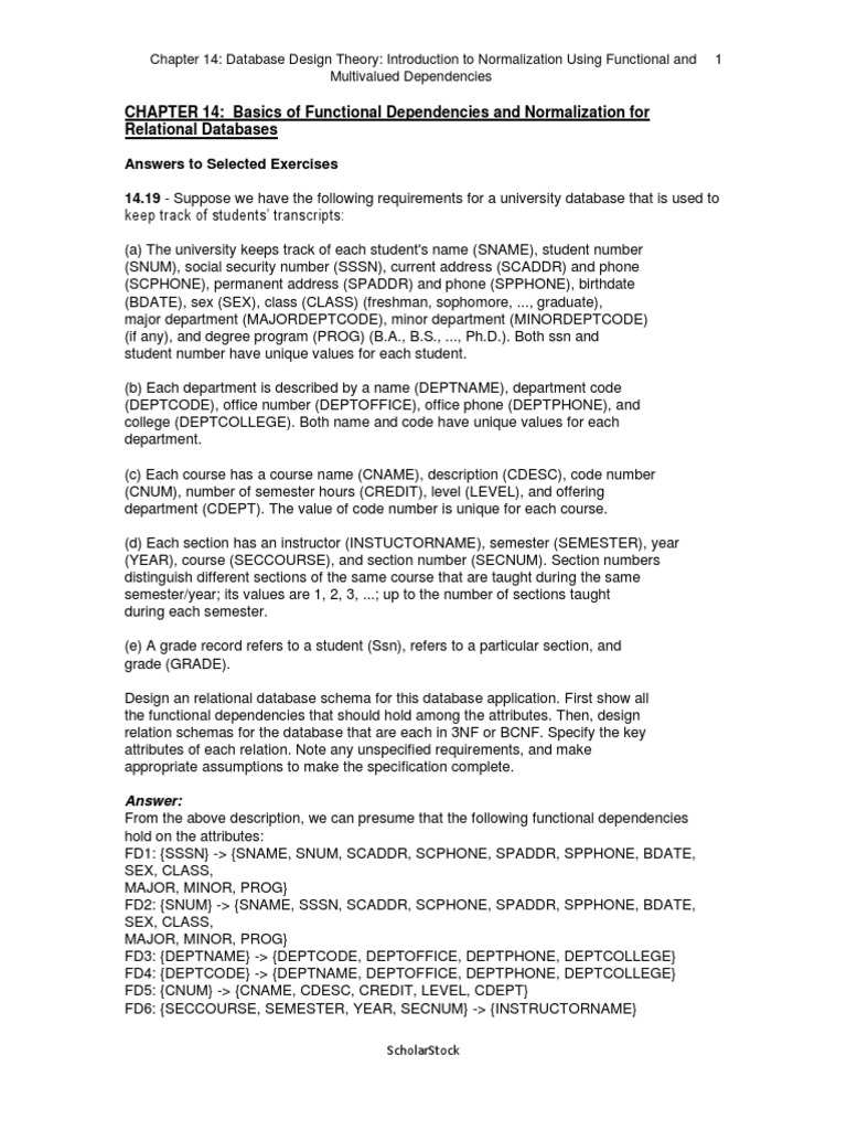 DBMS Solutions For EndSem | PDF | Data | Computing