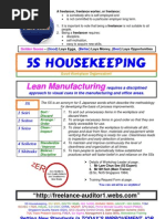 5S Implementation Kaizen Mindset | PDF