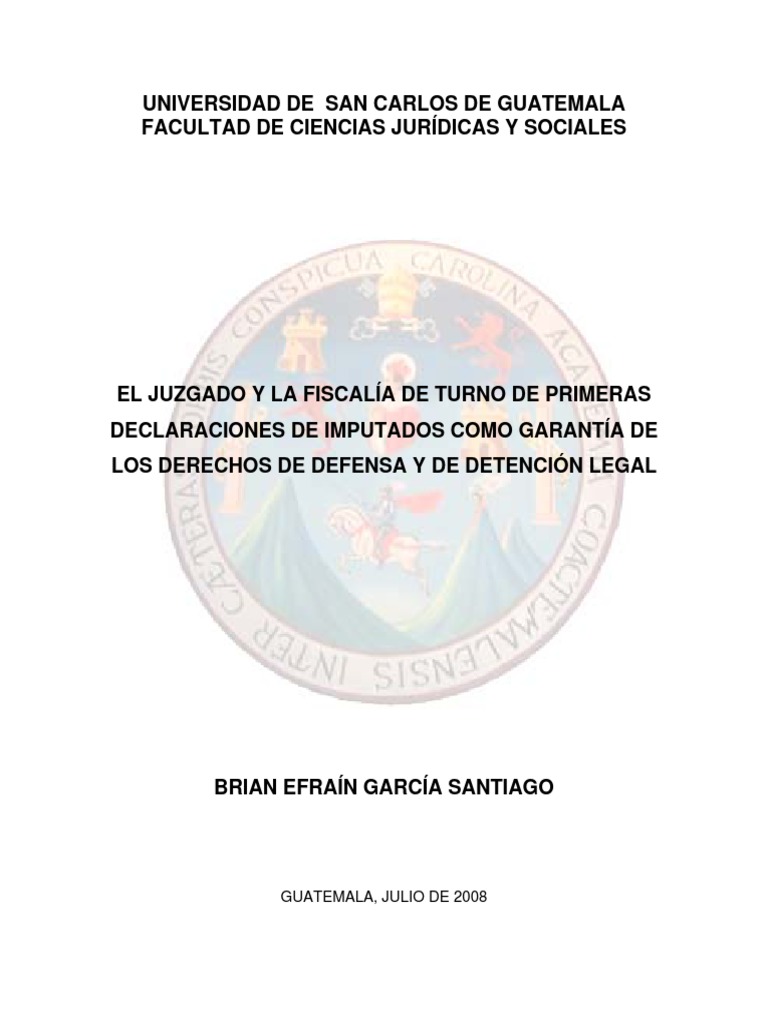 TESIS - La Constitución y Los Derechos Humanos USAC | PDF ...