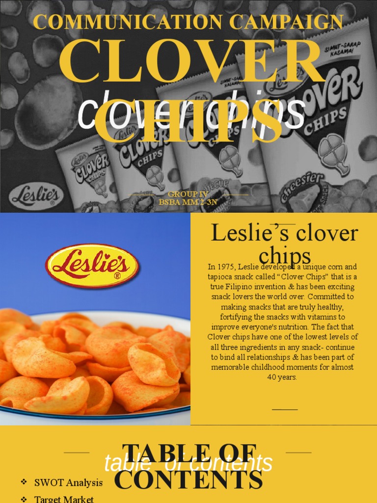 Clover Chips Advertisement