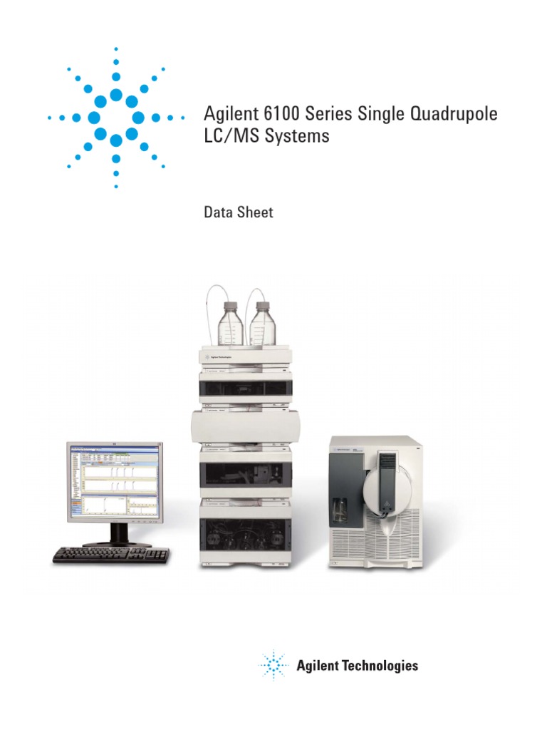 6100 SQ Lcms Data Sheet | PDF | Electrospray Ionization | Mass Spectrometry