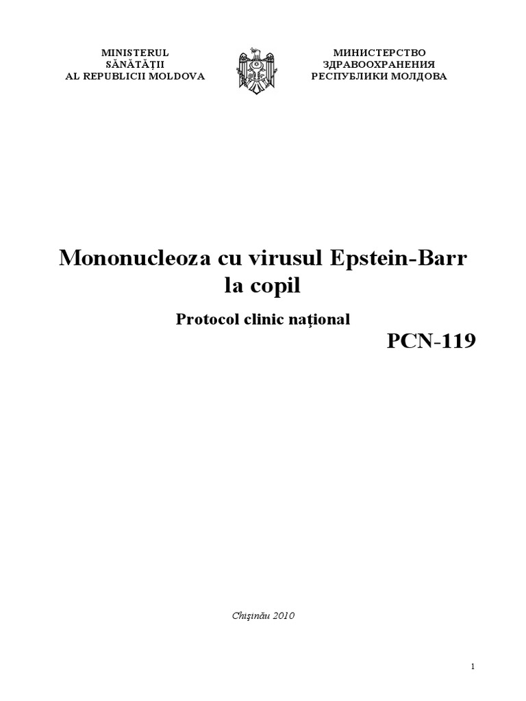 PCN 119.mononucleoza Infectioasa | PDF