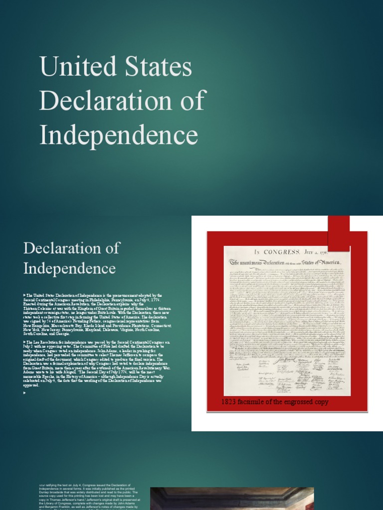 United States Declaration of Independence | PDF | United States ...