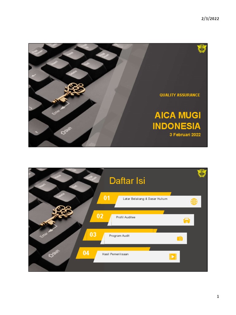 Audit Kepabeanan PT Aica Mugi Indonesia | PDF