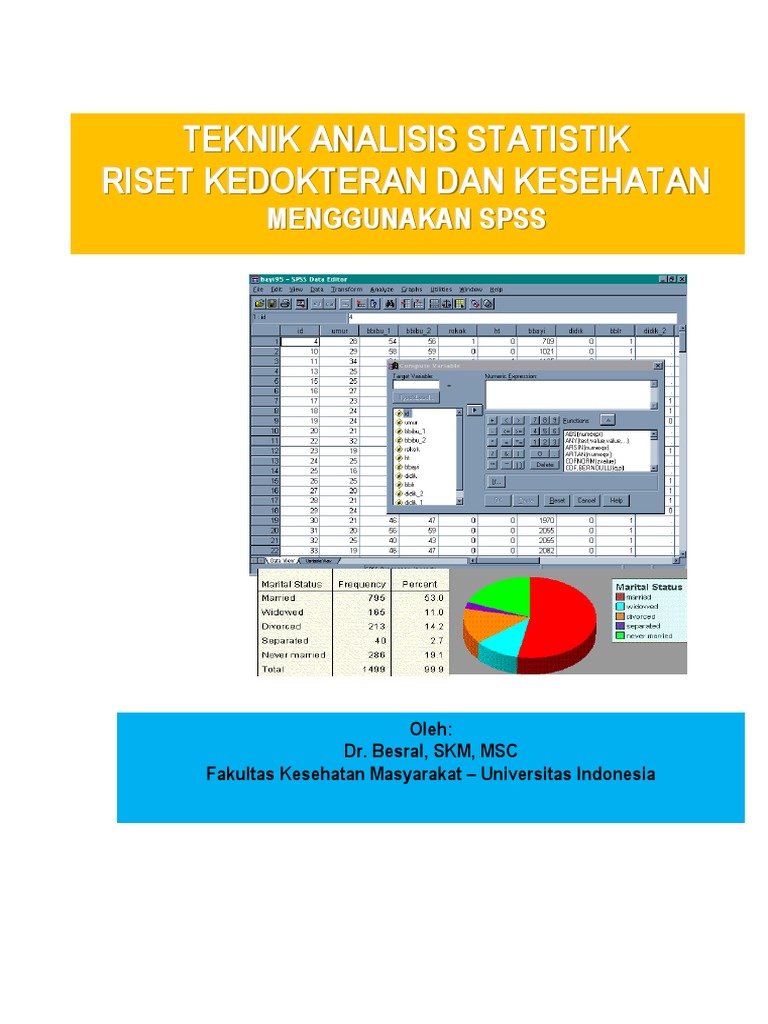 Analisis Data Kesehatan dengan SPSS | PDF