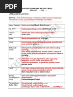 Rpa Perkembangan Deria Dan Pemahaman Dunia Persekitaran | PDF
