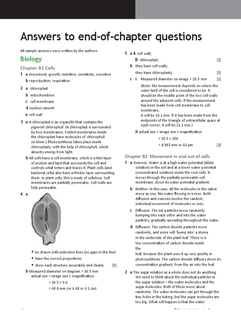 GR Answers To End of Chapter Textbook Questionspdf | PDF | Heart | Artery
