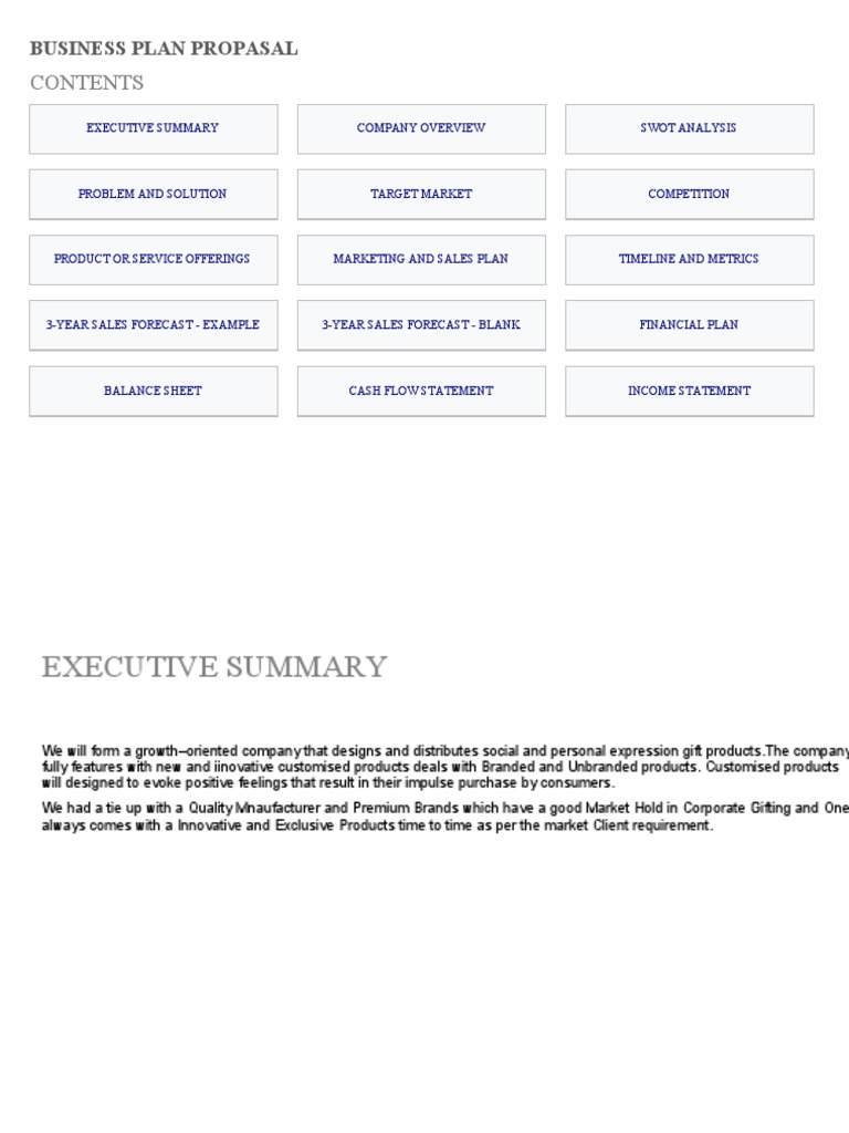 IC Business Plan 10937 | PDF | Sales | Retail