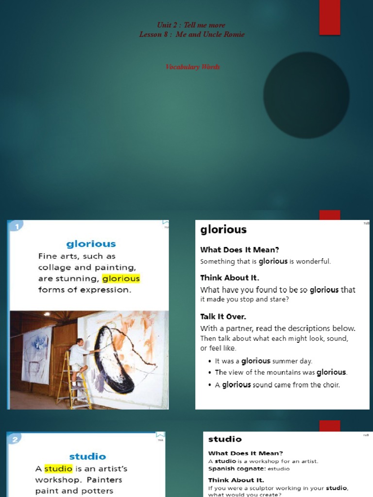 Unit 2 Lesson 8 | PDF