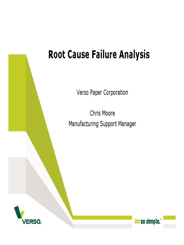 04-Root Cause Failure Analysis - Moore | PDF | Reliability Engineering ...