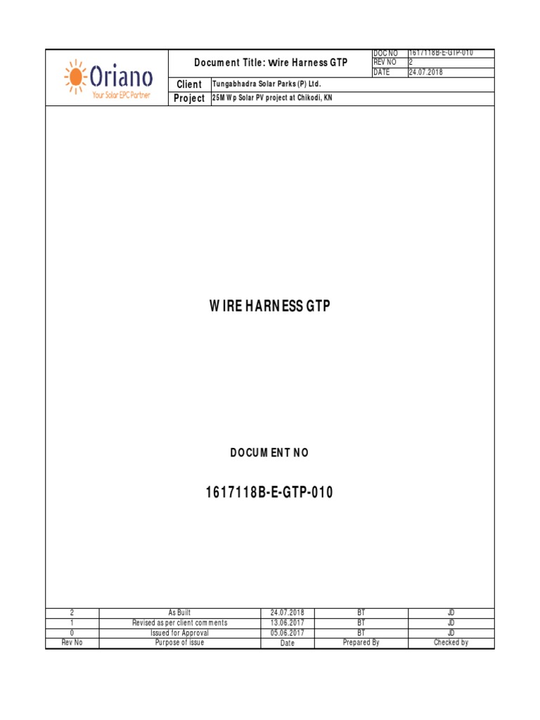 Wire Harness - Bizlink | PDF | Insulator (Electricity) | Electrical Resistance And Conductance