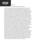 NHD Process Paper | PDF | French Revolution | Revolutions