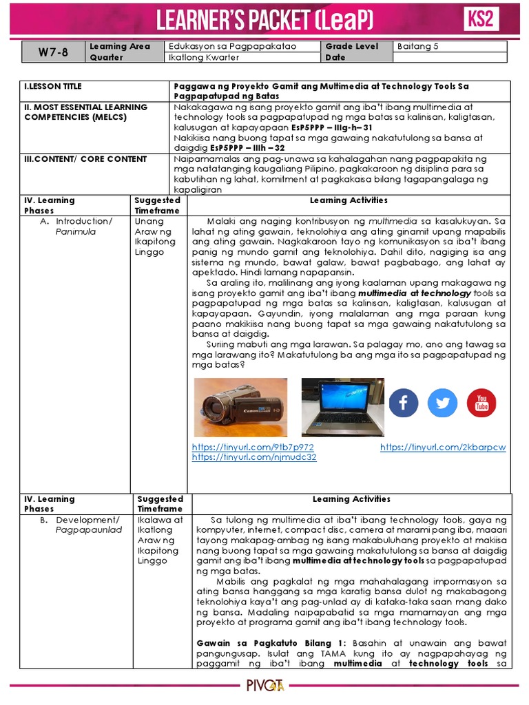 EsPG5 wk7 8 - Final | PDF