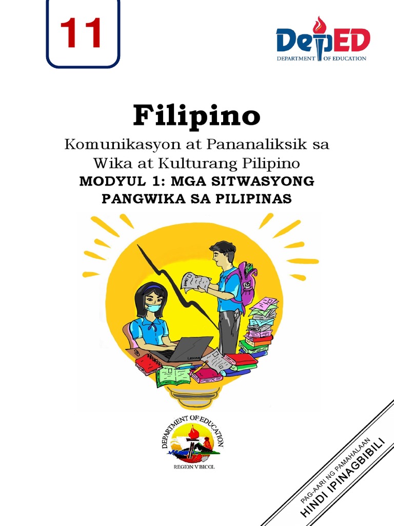 Filipino 11 KOM-K2-M1 | PDF