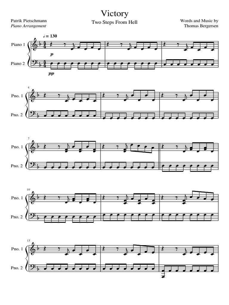 Victory: Two Steps From Hell | PDF