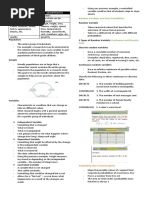 Statistics and Probablity SHS 11-Module 1 - Week1 | PDF | Random Variable | Probability Distribution