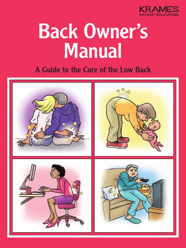 Back Owners Manual | PDF | Spinal Cord | Vertebral Column