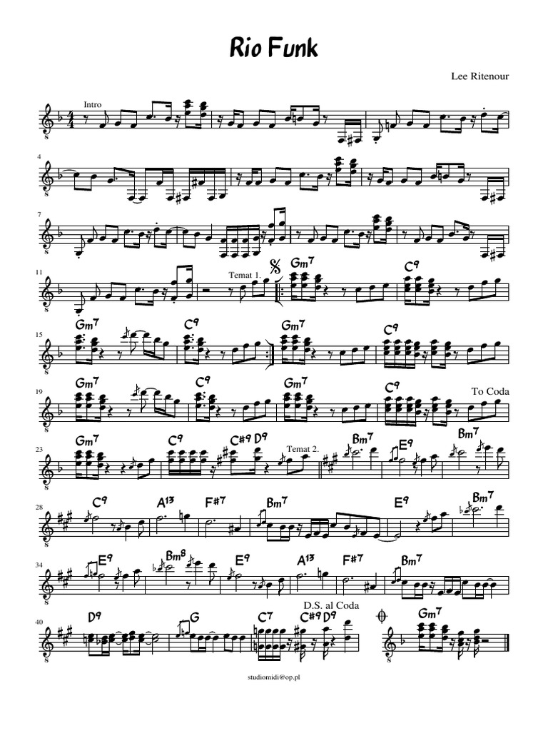Rio Funk G | PDF