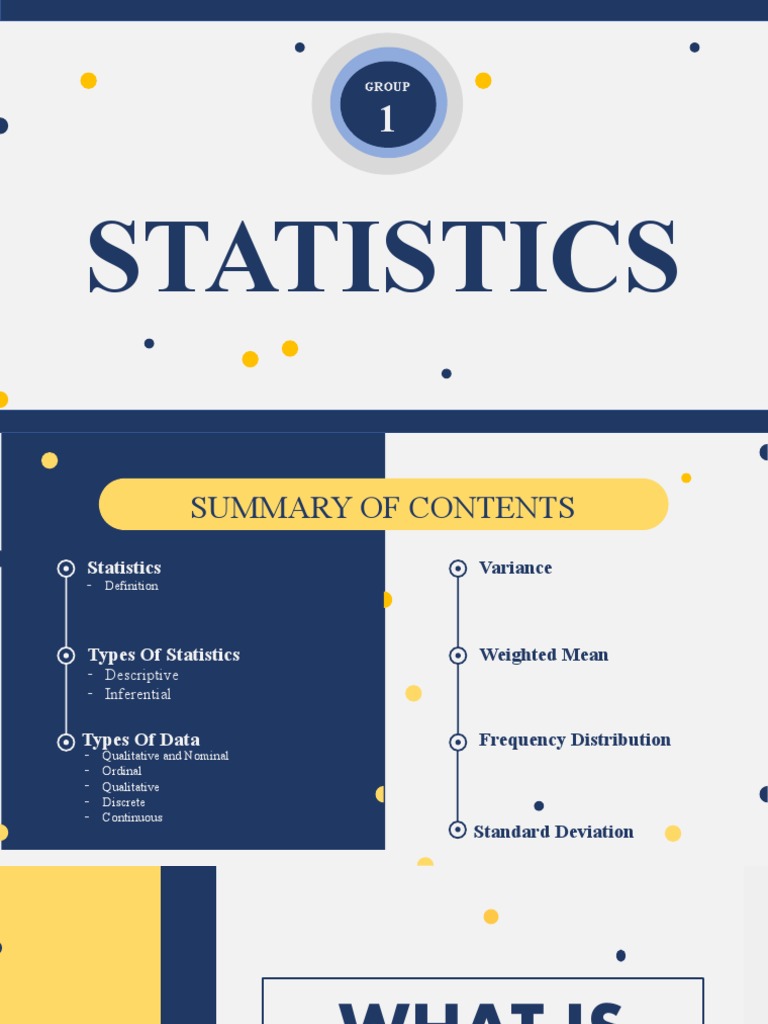 Module 6 Statistics | PDF | Statistics | Weighted Arithmetic Mean