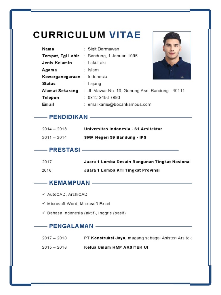 CV SIGIT DARMAWAN | PDF