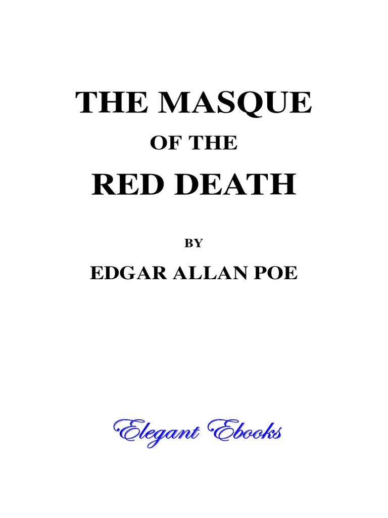 Poe - The Masque of The Red - Death | PDF