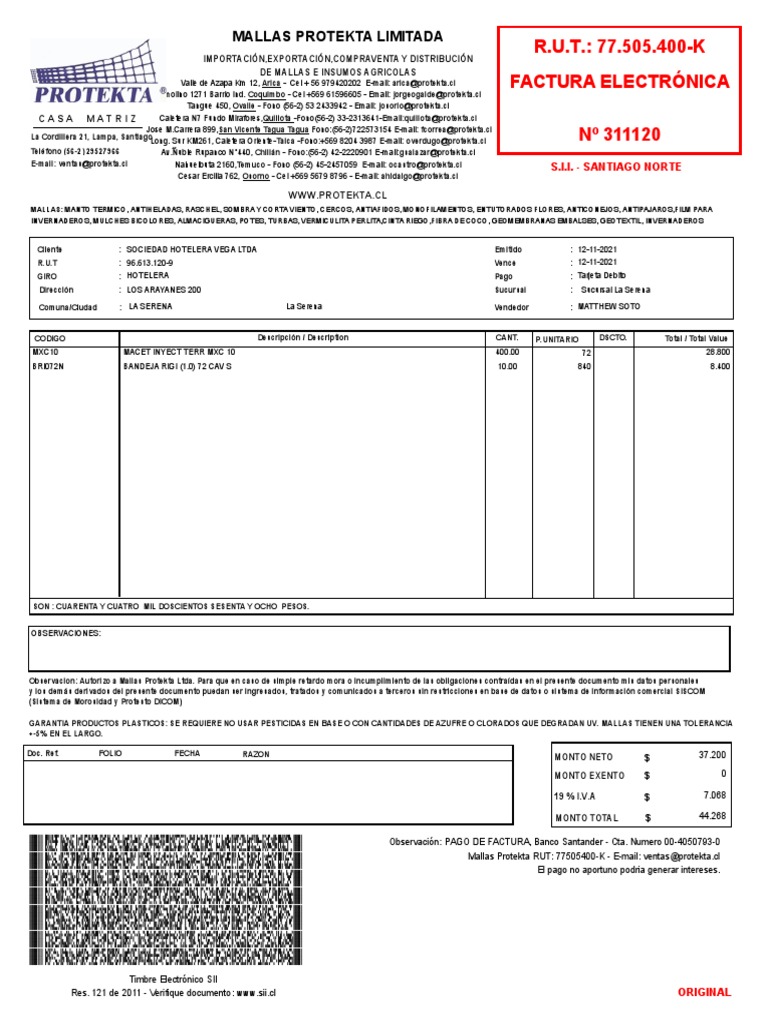 Insumos Agrícolas y Mallas Protekta | PDF