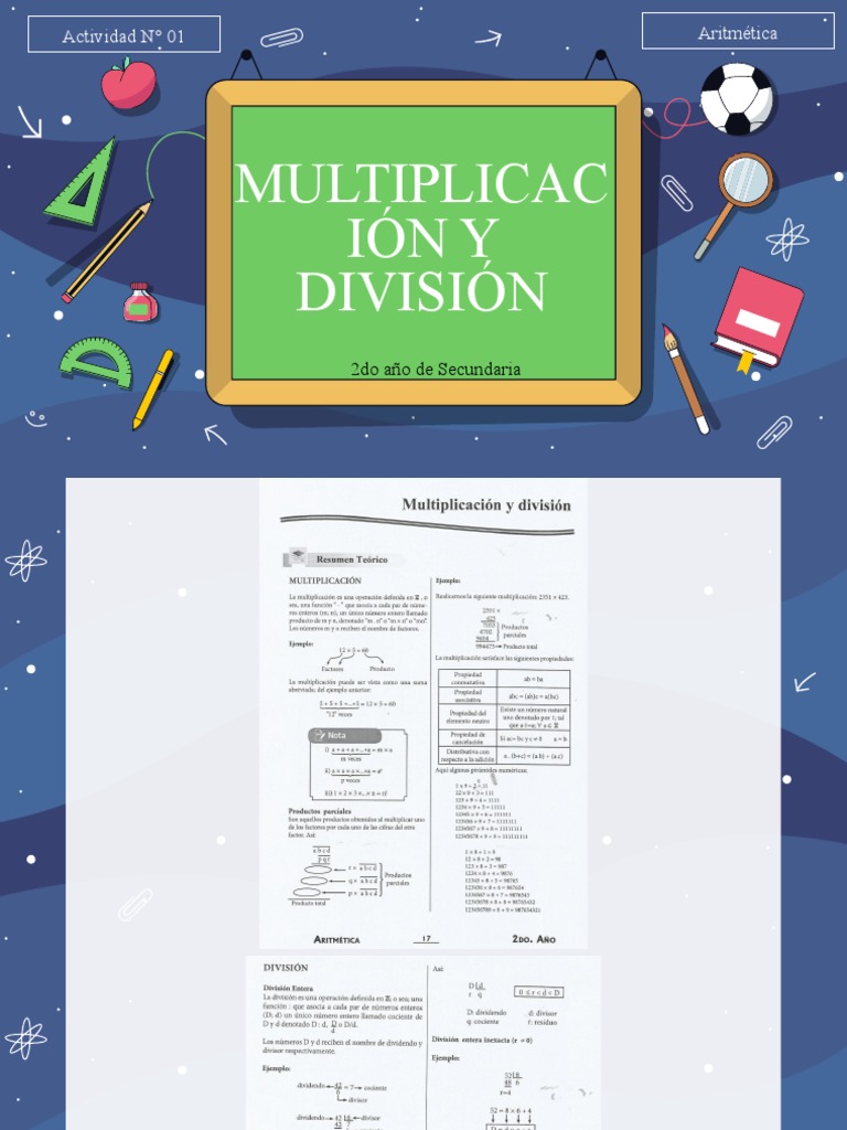 Multiplicacion y Division | PDF