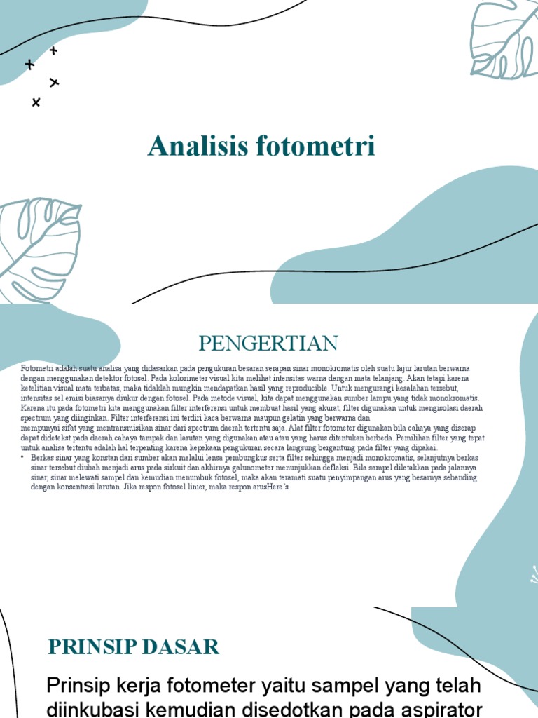 Analisis Fotometri Karina | PDF