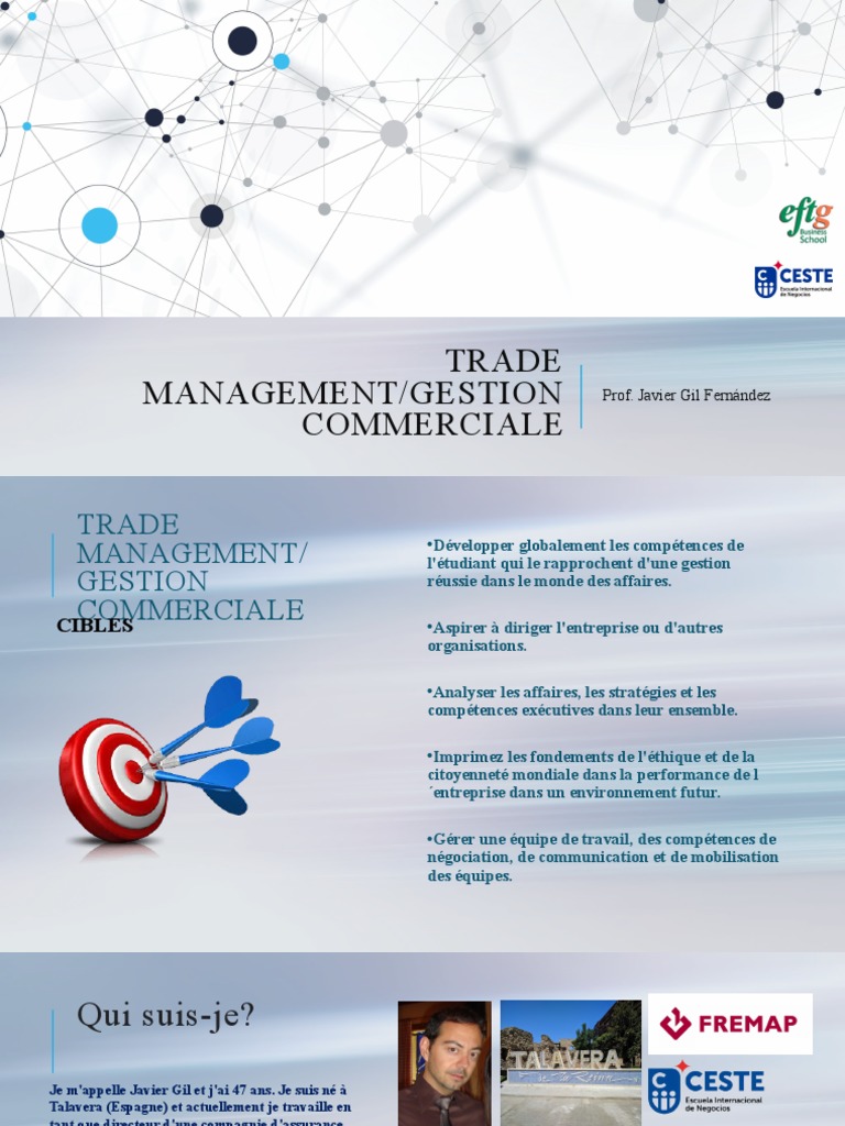 Trade Management 1 | PDF | Business | Afrique