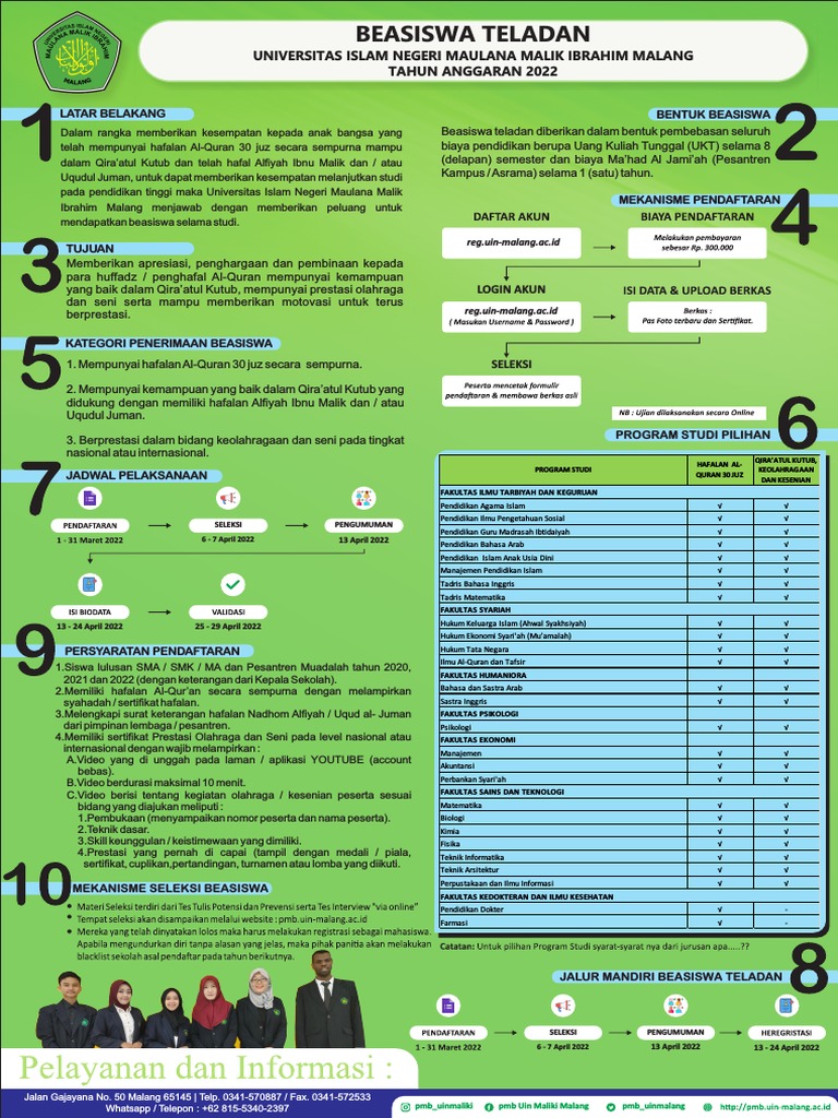 Poster Beasiswa | PDF