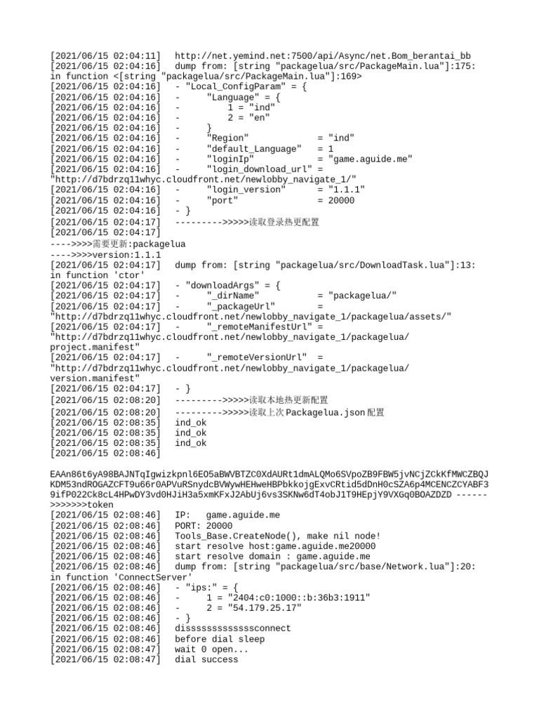 Network Configuration Log for Game | PDF | Software Engineering ...