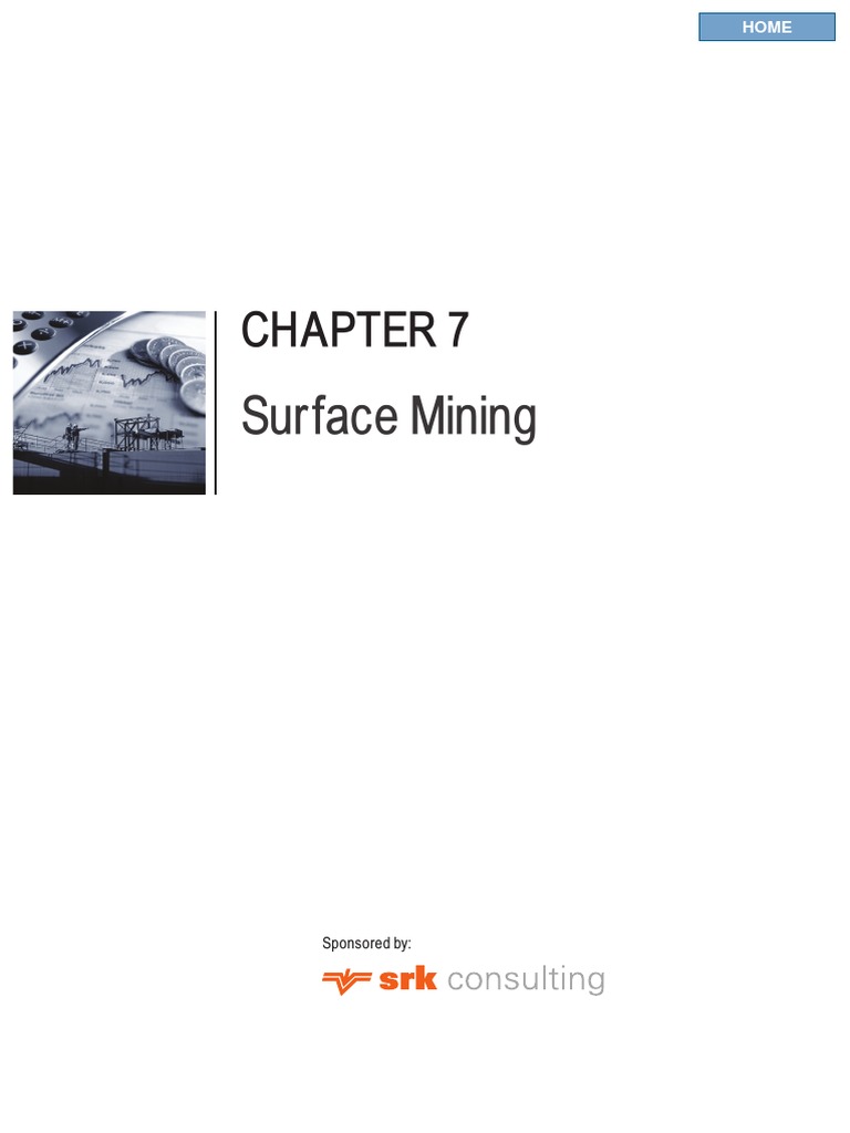 Chapter 7 - Surface Mining | PDF | Loader (Equipment) | Mining