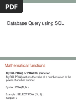 10.SQL Queriesaggregate Functions | PDF | Computing | Computer Science