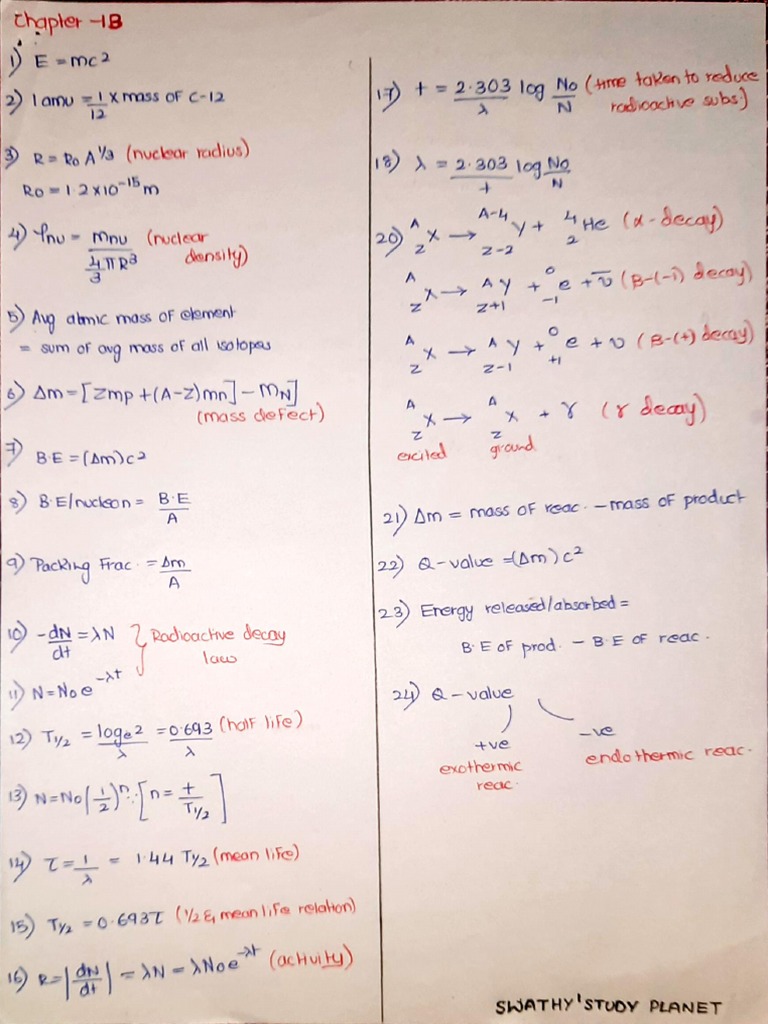 Nuclei Chapter | PDF