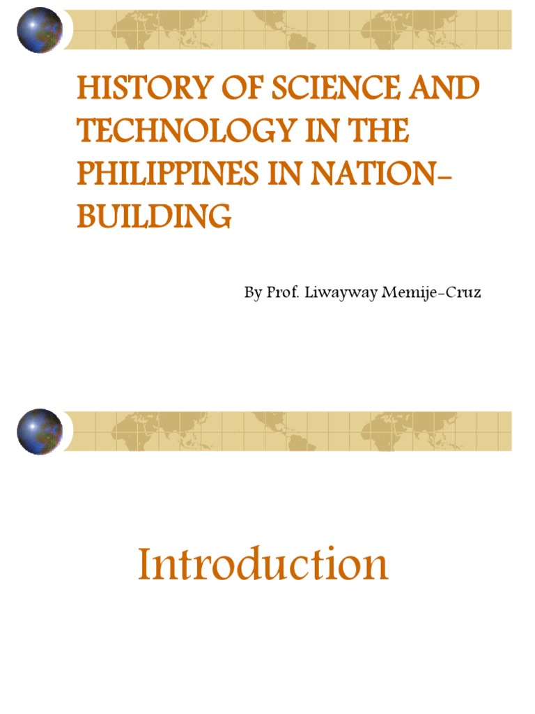 History of Science and Technology in The Philippines in Nation-Building ...