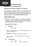 Grade 7 Lesson Plan: Central Tendency | PDF | Mean | Mode (Statistics)