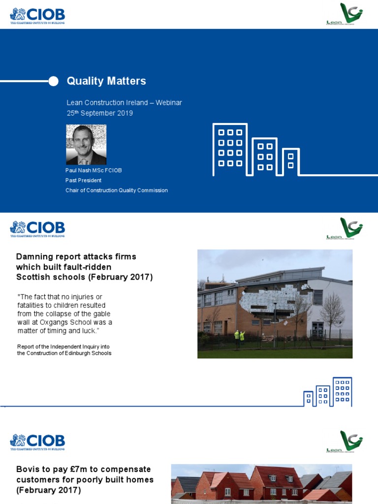 2019 September Quality Matters | PDF | Quality Management | Regulatory ...