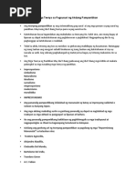 Balangkas NG Pagsusuri NG Awit | PDF