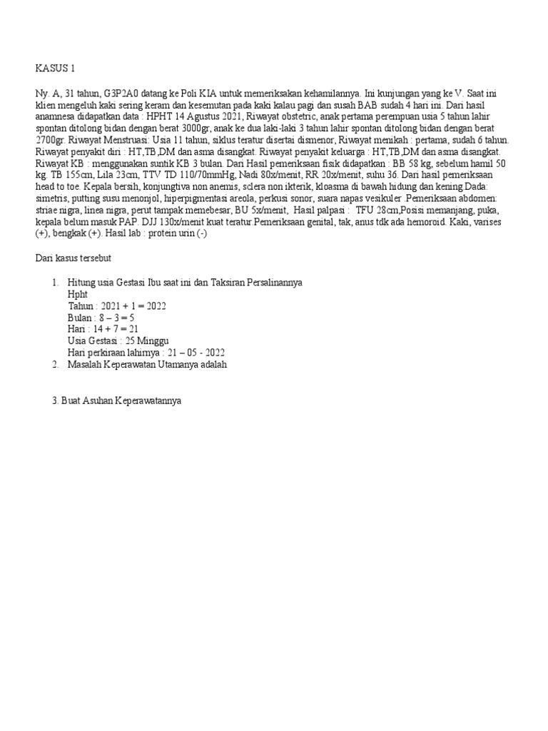 Kasus 1 - Anc | PDF