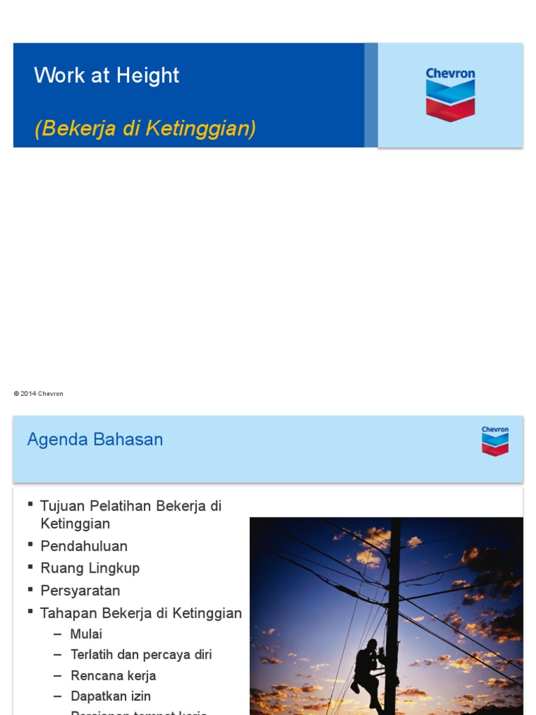 Work at Height Training - Ind | PDF