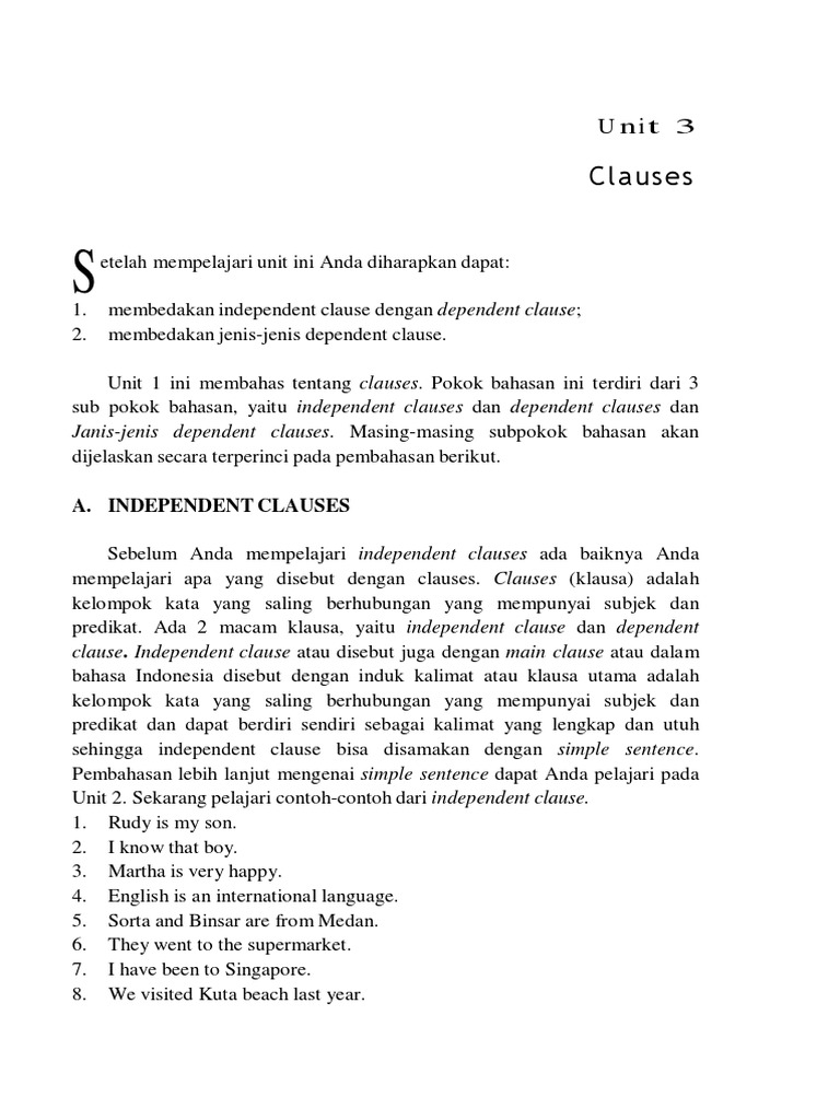 CLAUSE | PDF