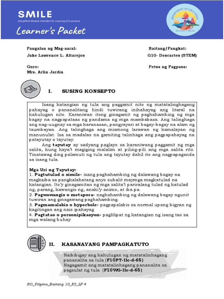 I. Susing Konsepto | PDF