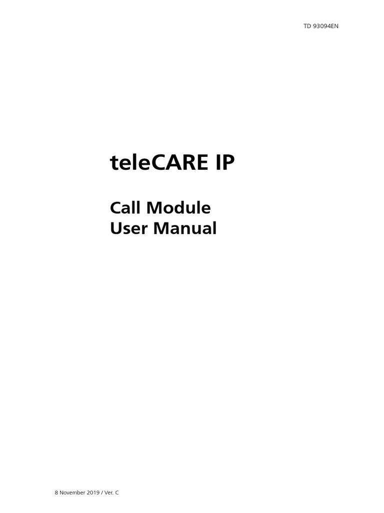 EUA - Ascom - teleCARE - IFU | PDF | Light Emitting Diode | Trademark