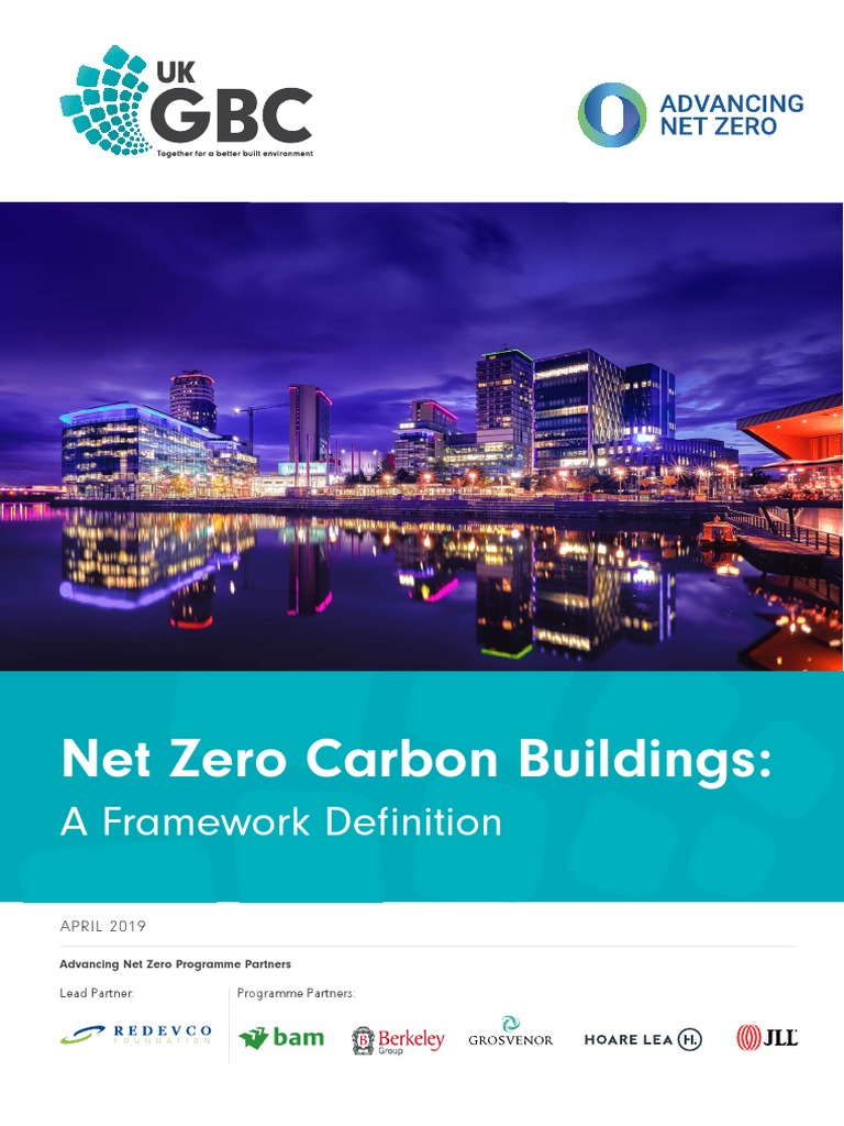Net Zero Carbon Buildings A Framework Definition | PDF | Low Carbon ...