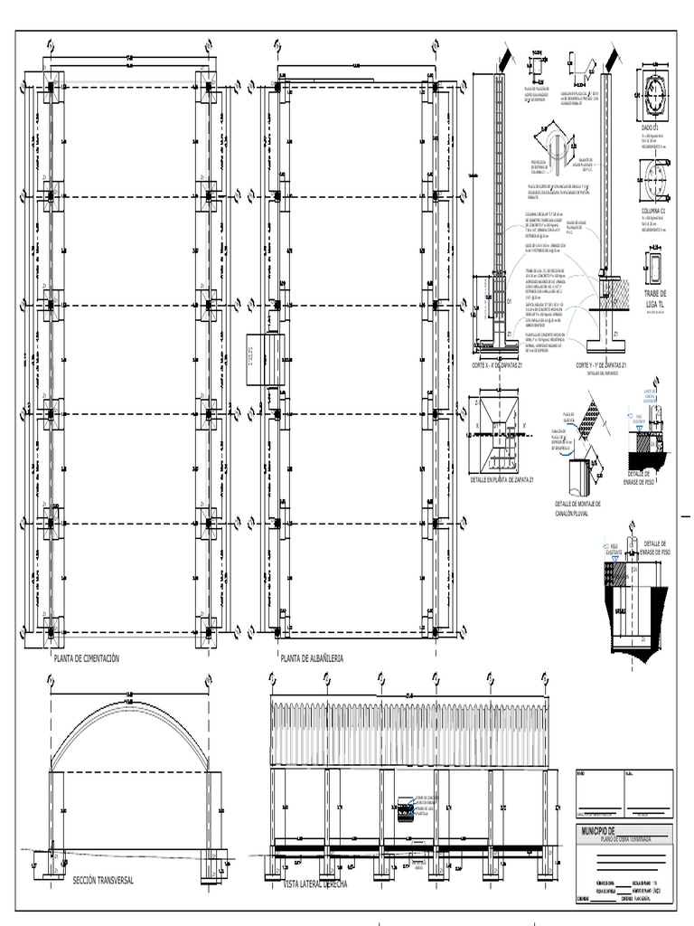 Ejemplo de Plano Techado | PDF