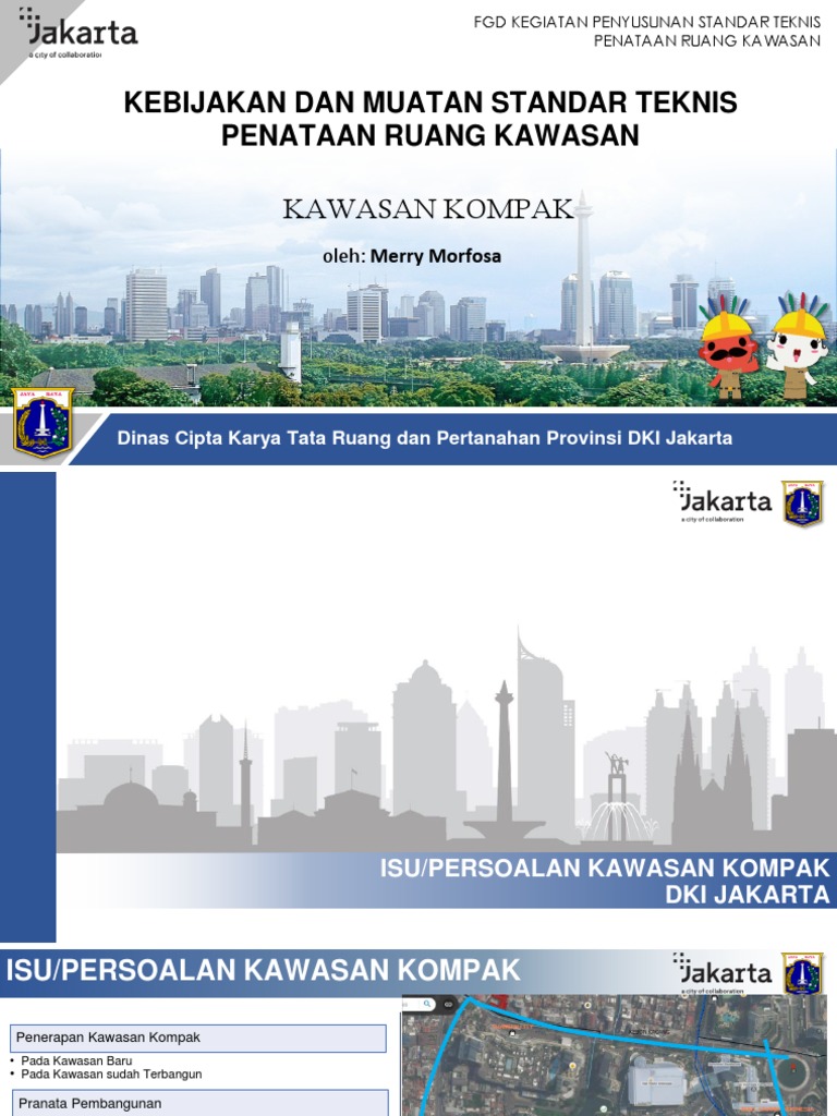 Bahan Paparan Kawasan Kompak - DCKTRP | PDF