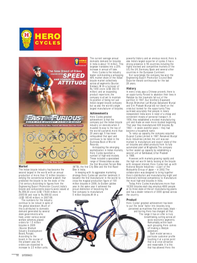 The Rise of Hero Cycles: A Story of Entrepreneurship, Innovation and ...