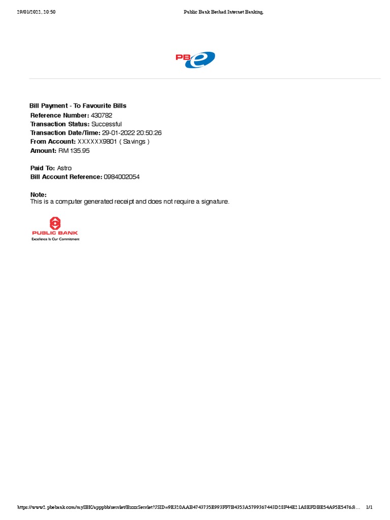 This Is A Computer Generated Receipt and Does Not Require A Signature ...
